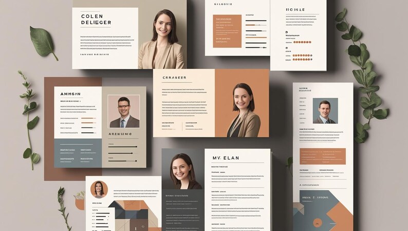 Student Resume Bundle | Editable Canva Templates + Cover Letter ...