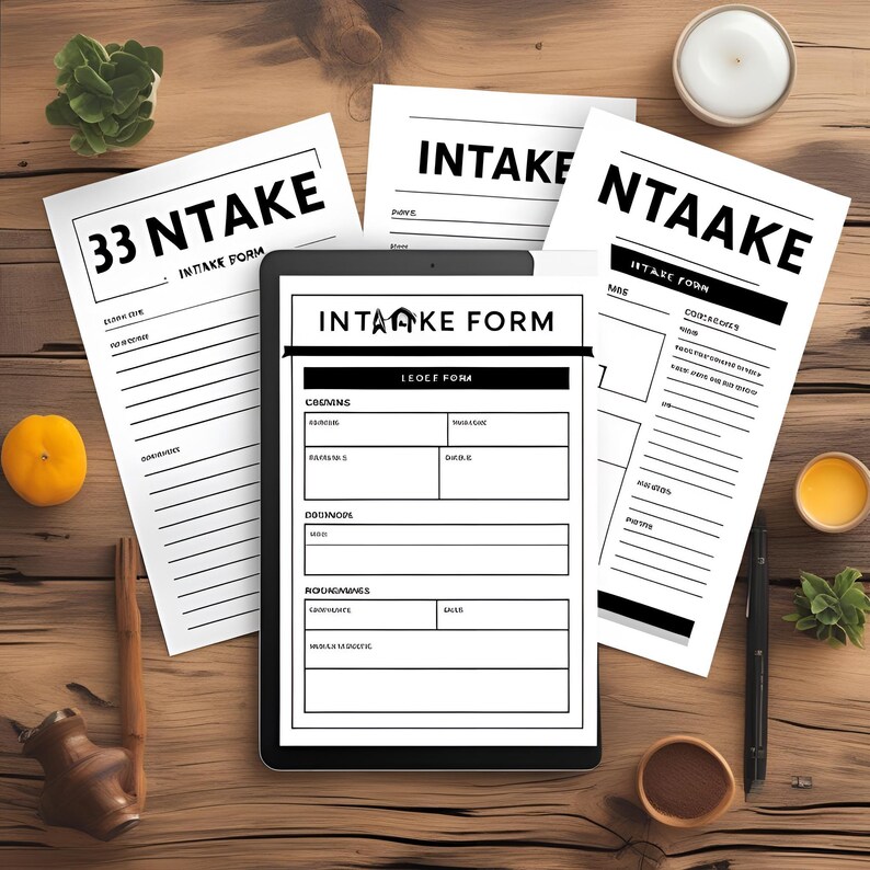 Editable Counseling Intake Form With Informed Consent for Therapy ...