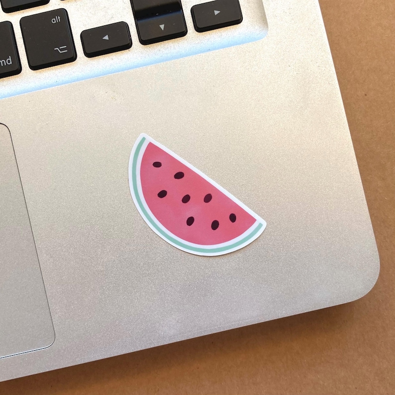 Watermelon Vinyl Sticker, Cute Small Decal for Planners, Journaling ...