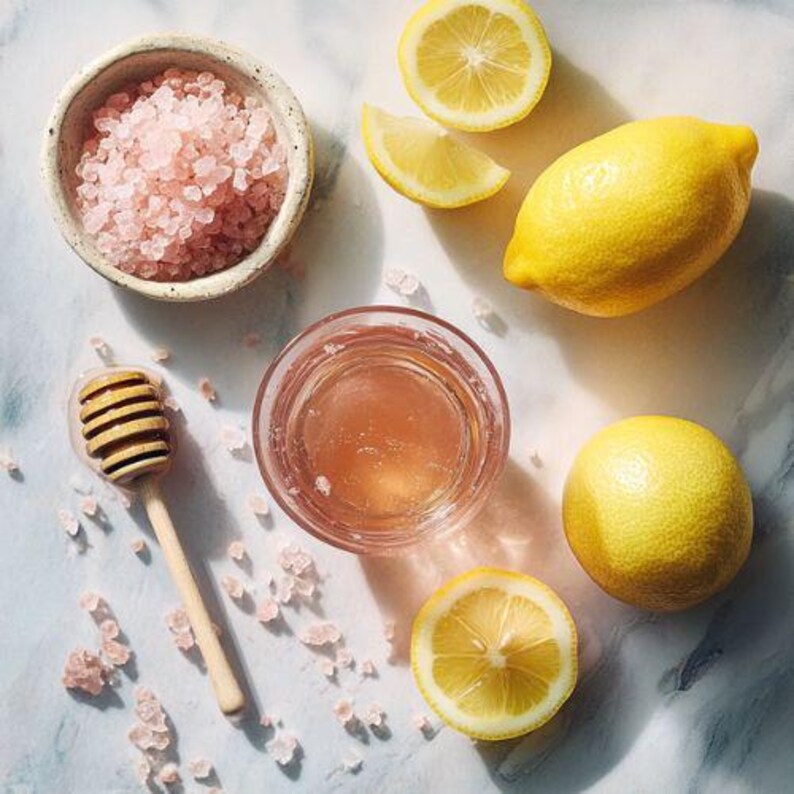 Pink Himalayan Salt Detox Drink Recipe PDF Printable Instant Download ...