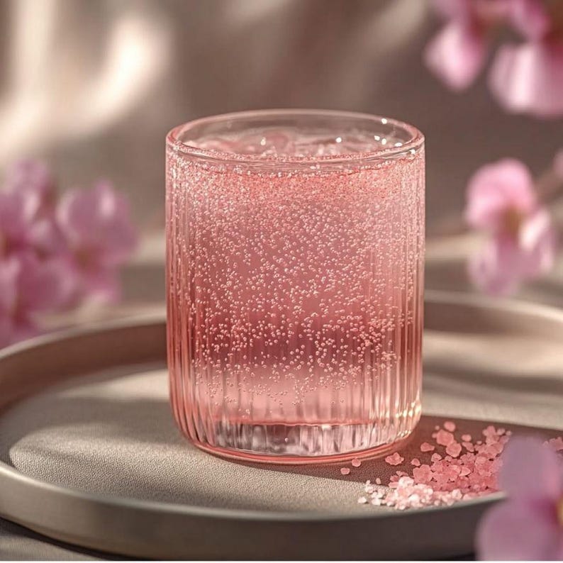 Pink Himalayan Salt Detox Drink Recipe PDF Printable Download, Instant ...