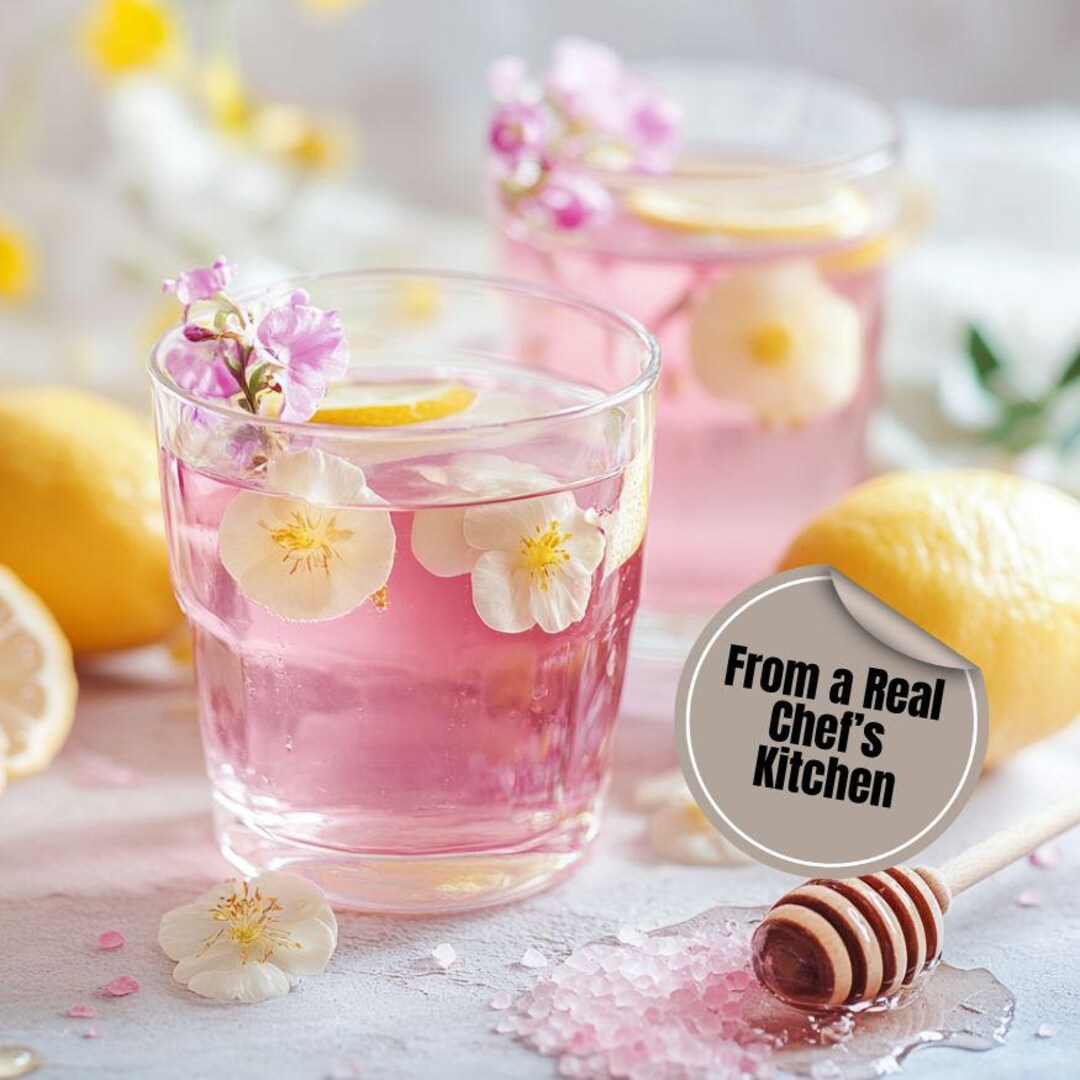 Pink Himalayan Salt Detox Drink Recipe PDF Printable Instant Download ...