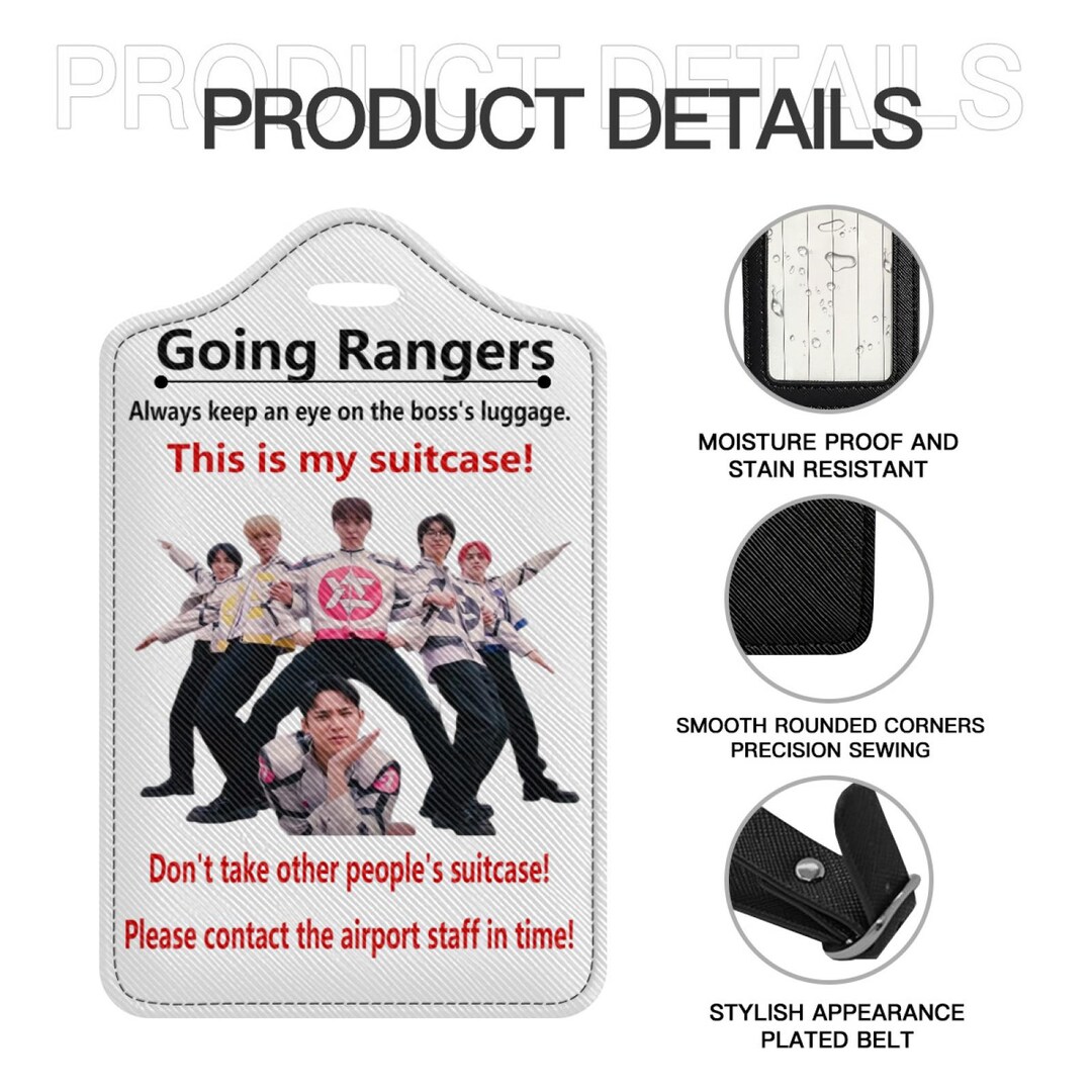 Custom Svt Luggage Tag, Going Svt Rangers, Personalized Kpop Fan Gift ...