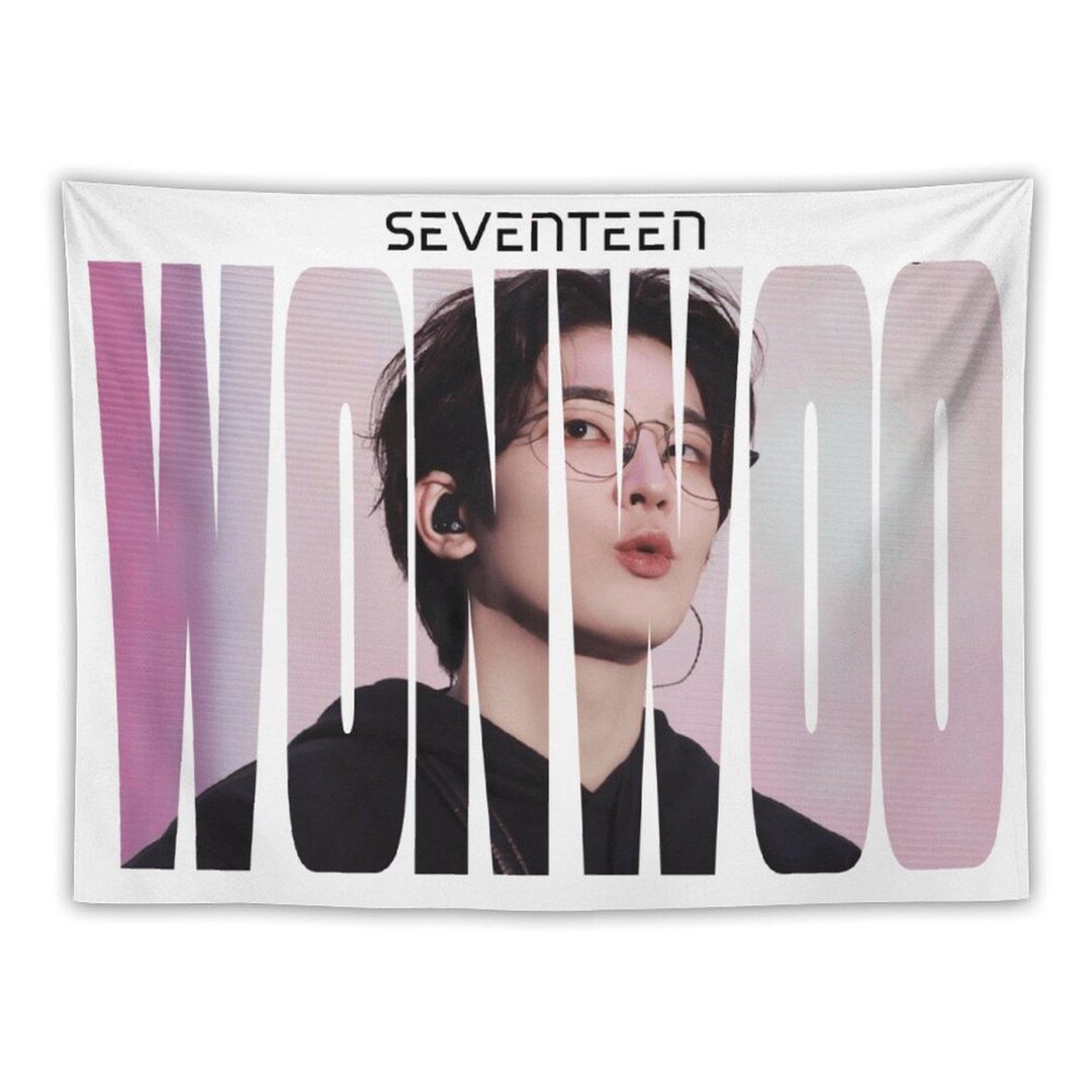 Svtt Wonwo Kiyo Pose Custom Flag, Custom Wall Tapestry, Personalized ...