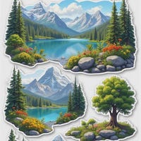 CLEAR Black Bear Floral Sticker, Tennessee Gifts, Nature Lover Gifts ...