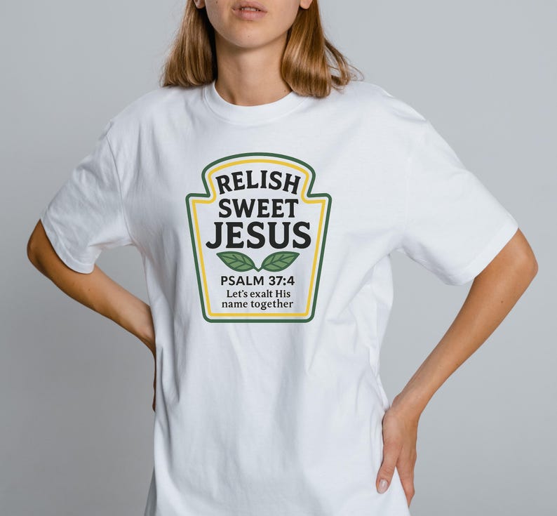 Funny Condiment With Jesus SVG Bundle: Mayo, Ketchup, Relish (digital ...