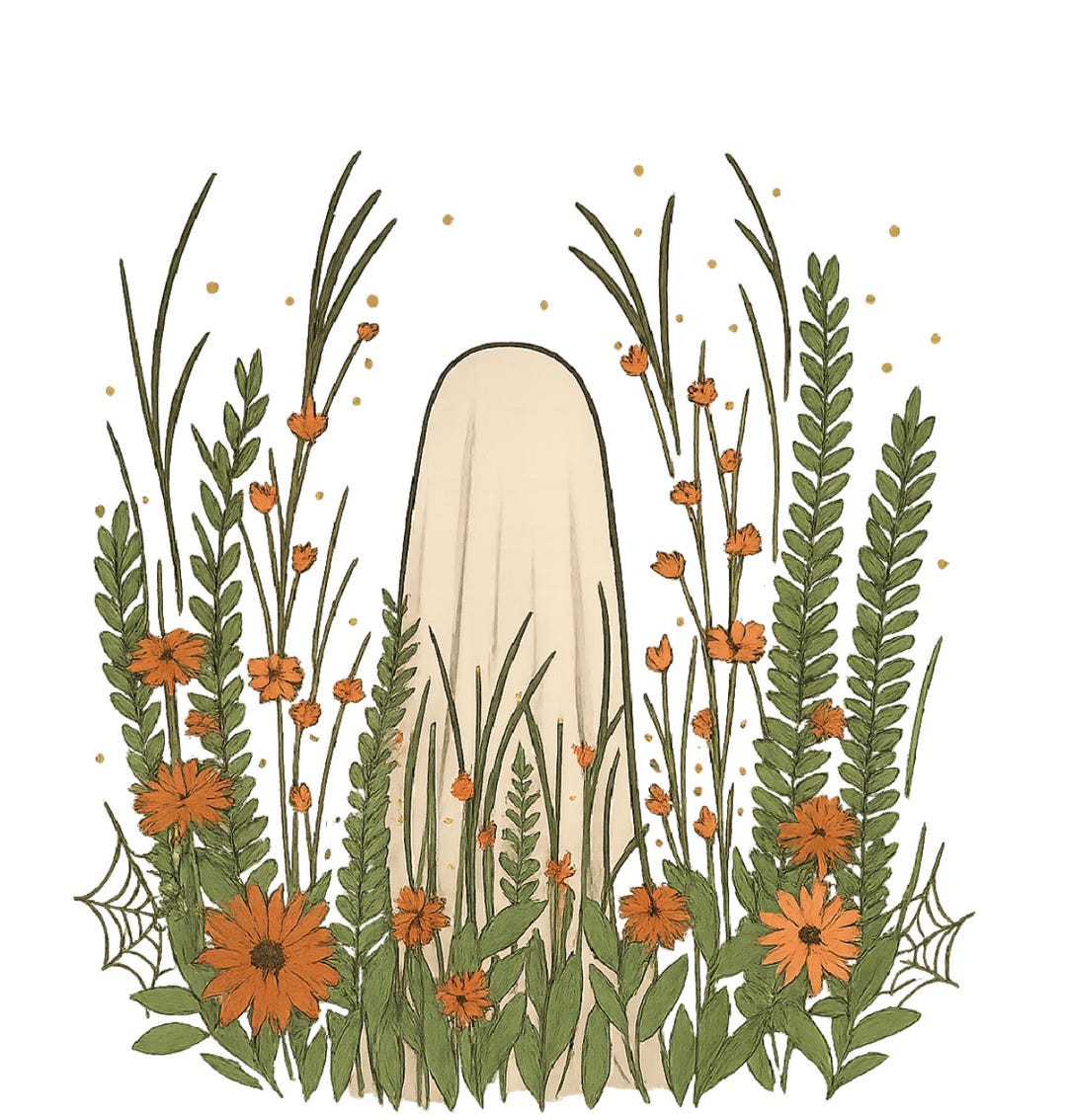 Spooky Field of Flowers Png, Spooky Png, Fall Png, Tshirt Png, Digital ...