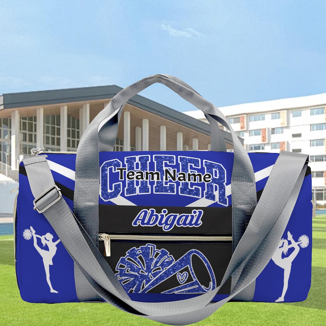 Personalized Cheer Duffel Bag: Cheerleader Water-resistant Gym Travel ...