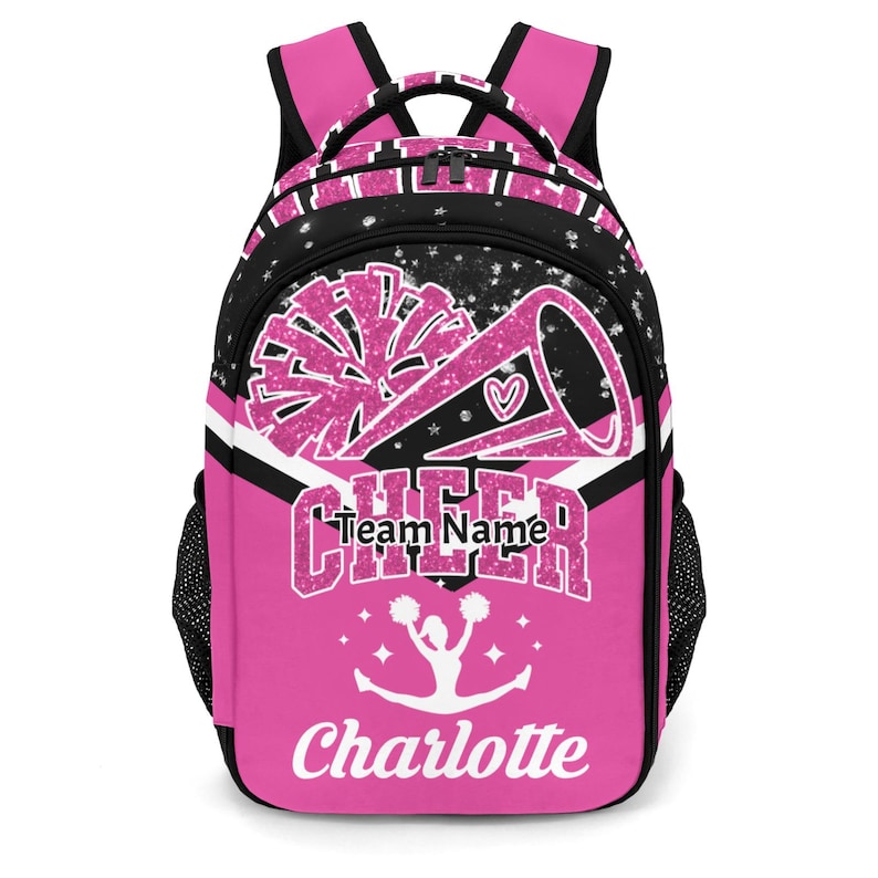 Custom Cheer Backpack- Personalized Cheerleader Name Cheer Team ...