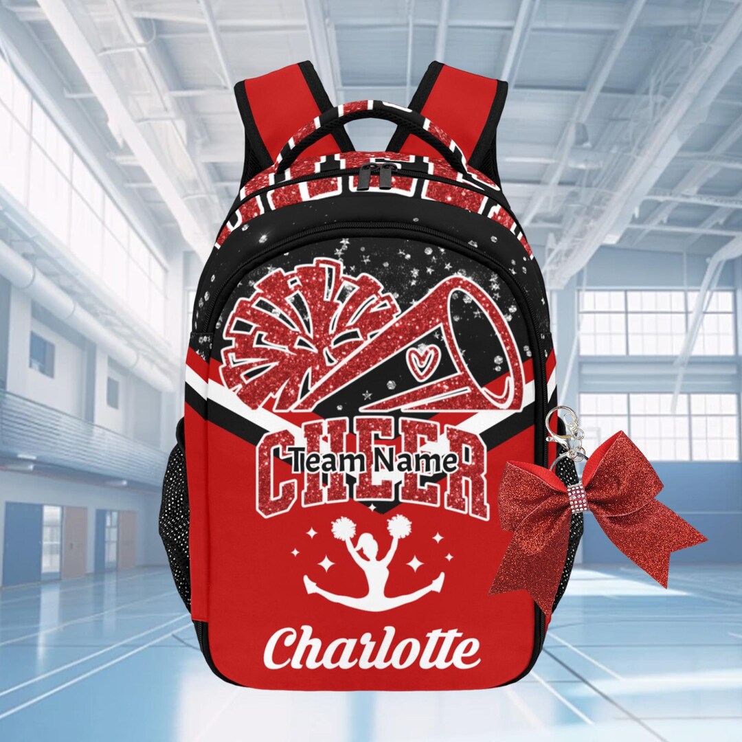 Custom Cheer Backpack- Personalized Cheerleader Name Cheer Team ...