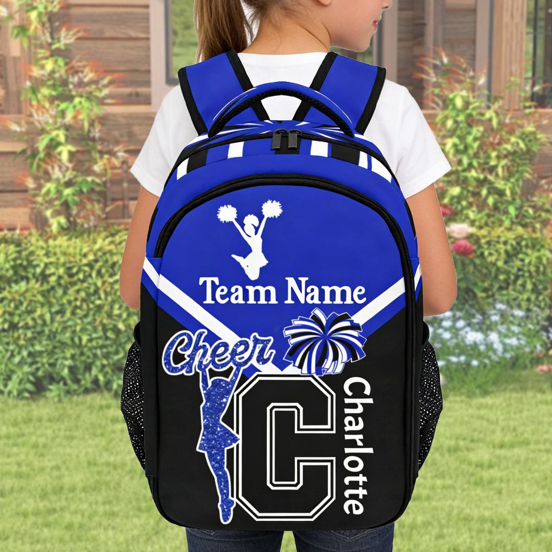 Custom Cheer Backpack- Personalized Cheerleader Name Cheer Team ...