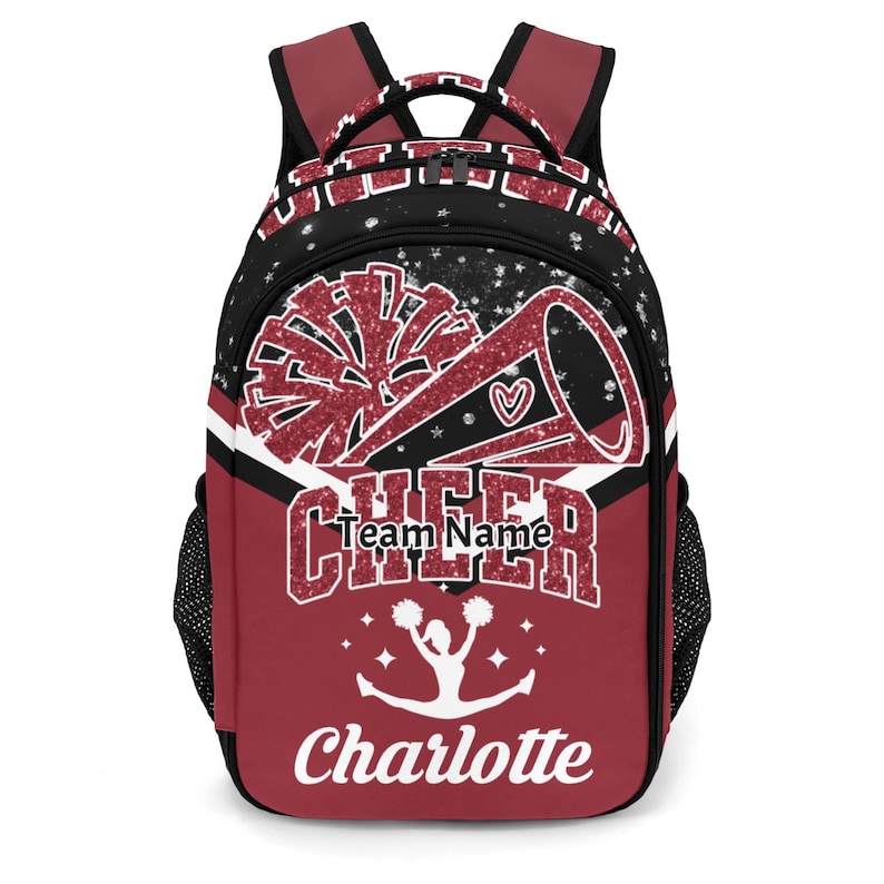 Custom Cheer Backpack- Personalized Cheerleader Name Cheer Team ...