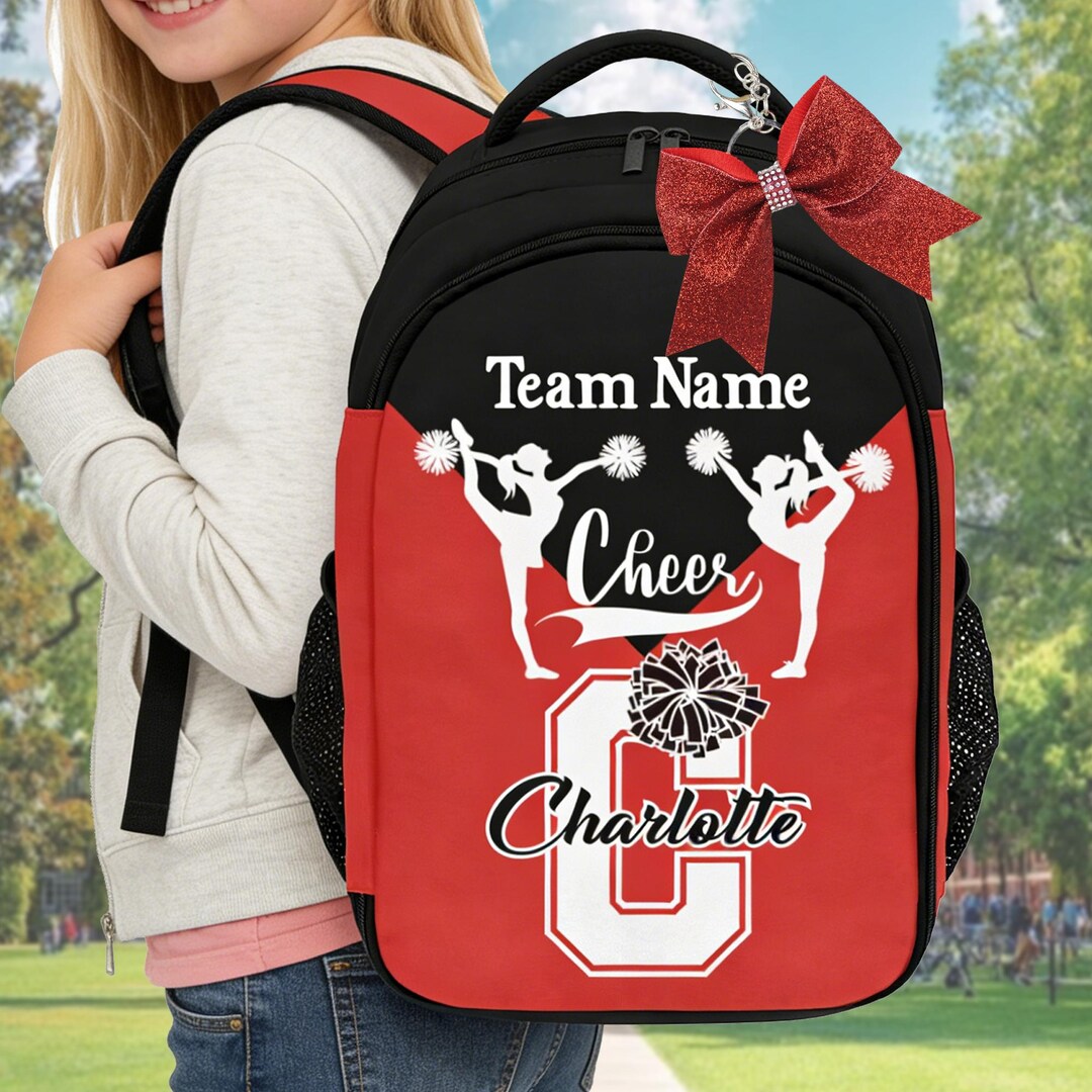 Custom Cheer Backpack- Personalized Cheerleader Name Cheer Team ...