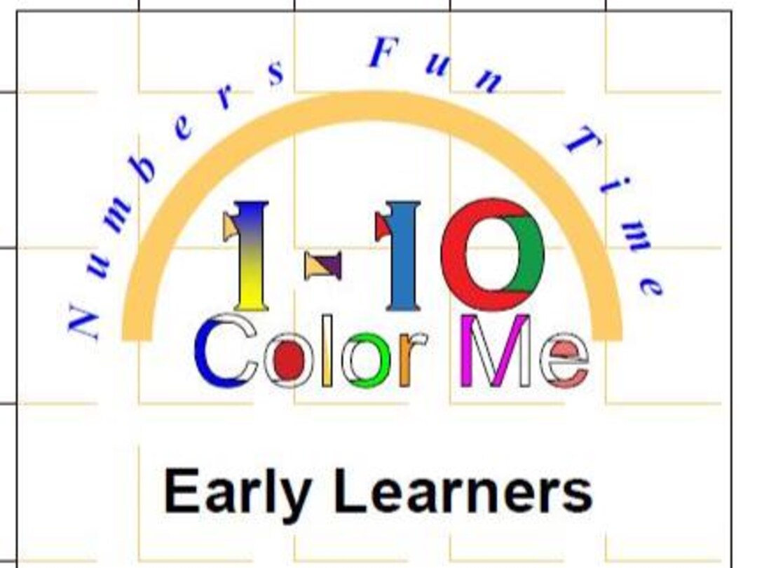 Number Coloring Pages for Kids: Early Math Activity (printable 8.5x11 ...