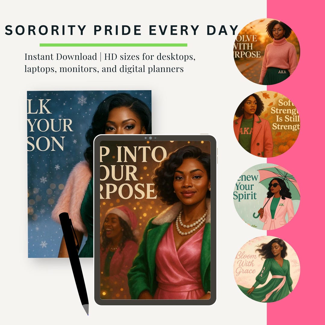 AKA Sorority Digital Wallpaper | 12-month Sorority Desktop Wallpapers ...