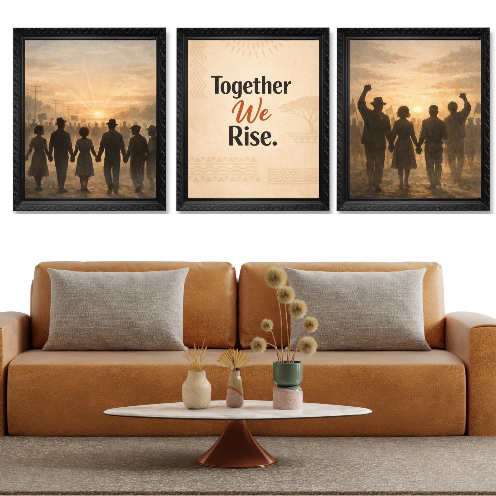 Civil Rights Inspired Decor | Black History Month Wall Art | Digital ...