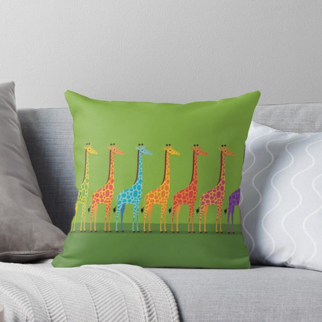 Boho Minimalist Giraffe Art Print: Abstract Nursery/kids Wall Decor ...