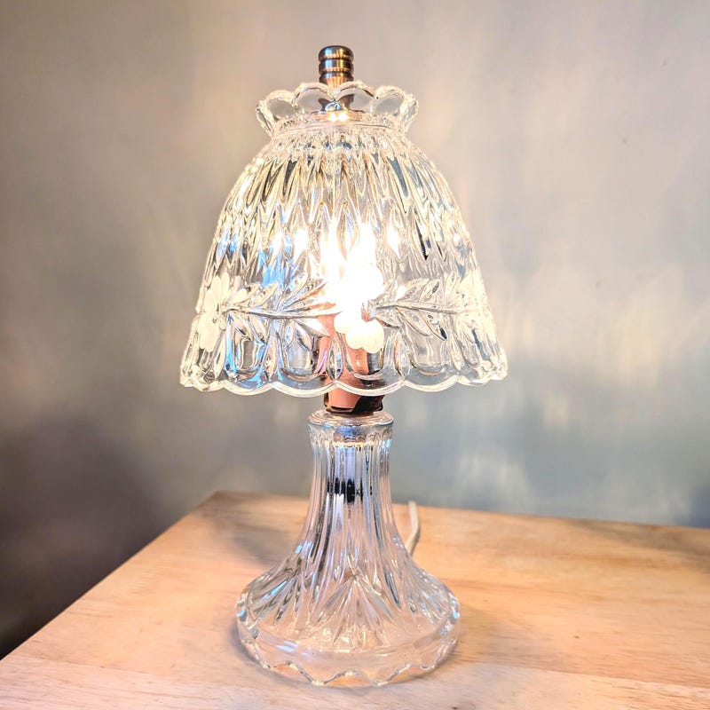 Vintage Lamp Cottagecore - Etsy