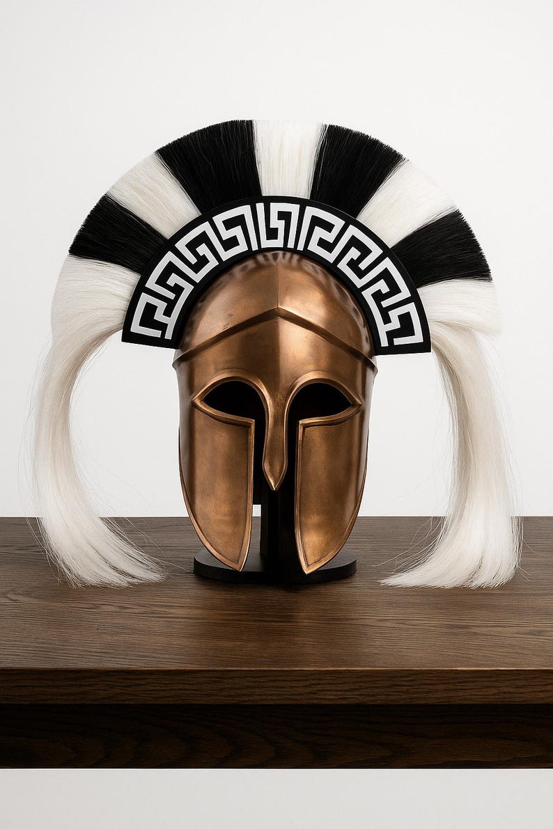 Handmade Corinthian Steel Helmet | Medieval Knight Armour, LARP Cosplay ...