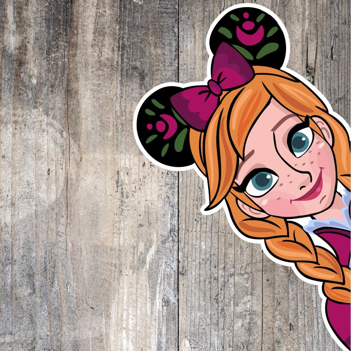 Disney Inspired Princess Side Door Cruise Magnet: Ariel | Aurora | Anna ...