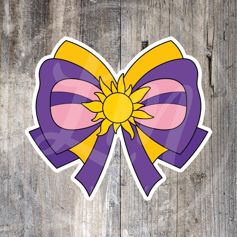 Disney Princess Inspired Bow Cruise Stickers: Ariel | Cinderella ...
