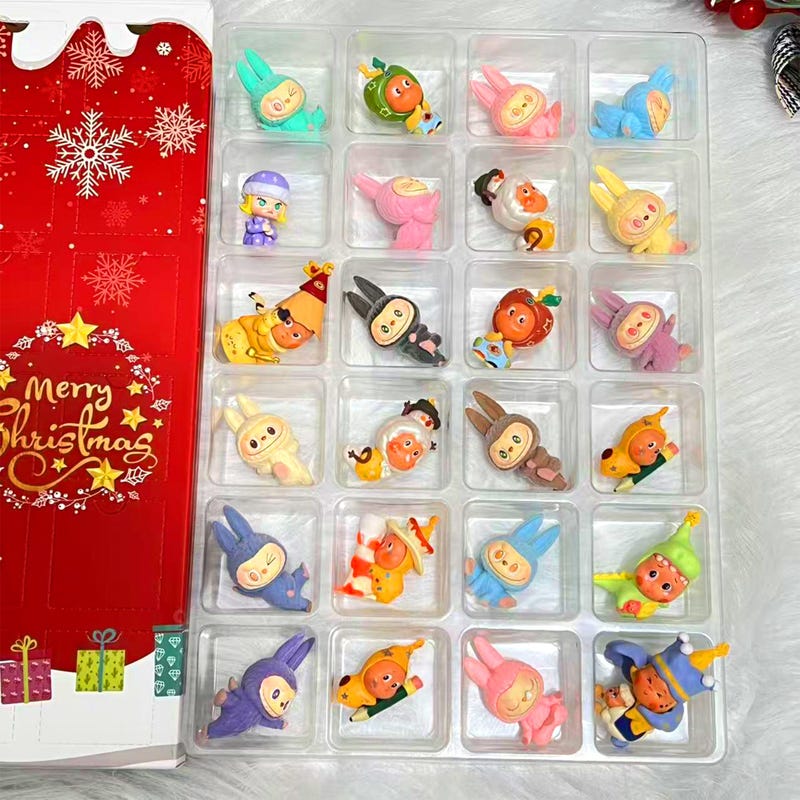 Labubu Advent Calendar - Etsy