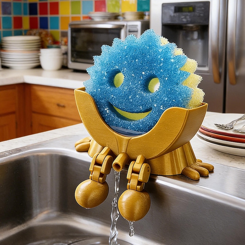 Scrub Buddy Holder - Etsy UK