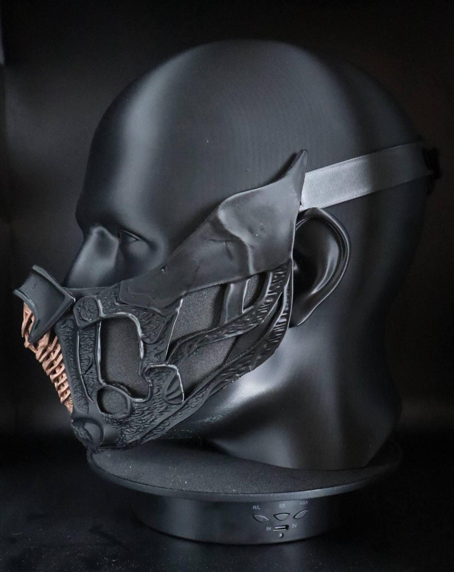 Mortal Kombat Sub-zero Mask With Pro Helmet Strap - Etsy