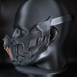 Mortal Kombat Sub-zero Mask With Pro Helmet Strap - Etsy