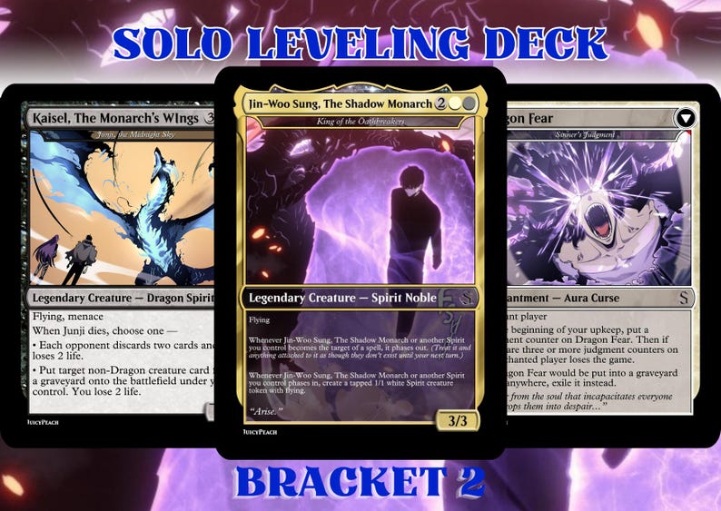 King of the Oathbreakers EDH Proxy Deck, Bracket 3 Anime Full Art - Etsy