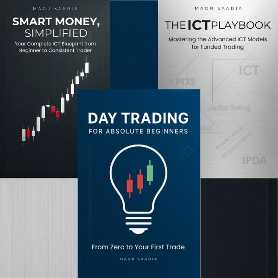 The Complete Trader's Journey 3-ebook Bundle | From Beginner to Funded ...