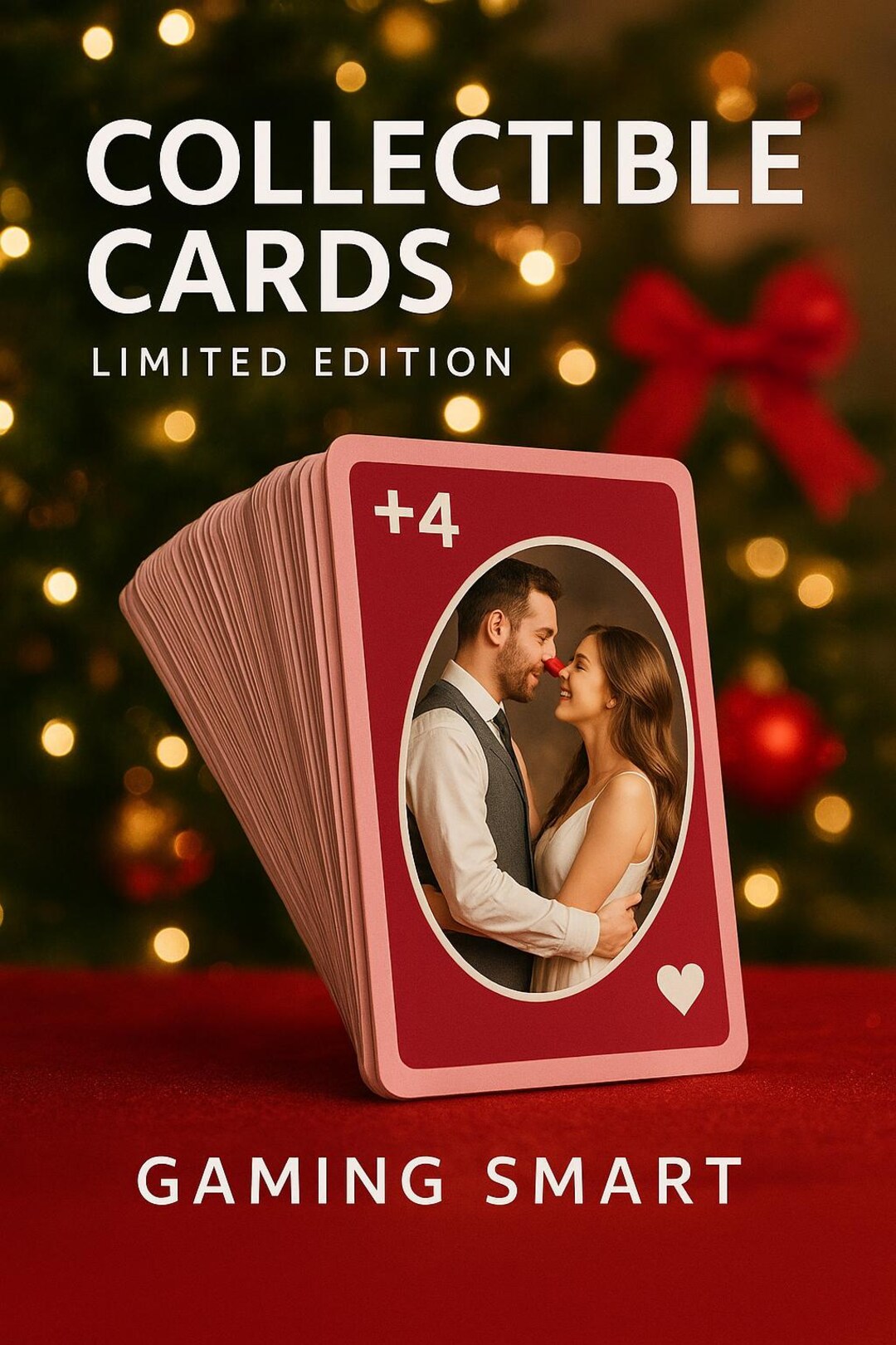 Card Game/deck of Personalized Cards/ Christmas Gift/personalized With ...