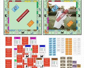 Custom Monopoly Game - Etsy