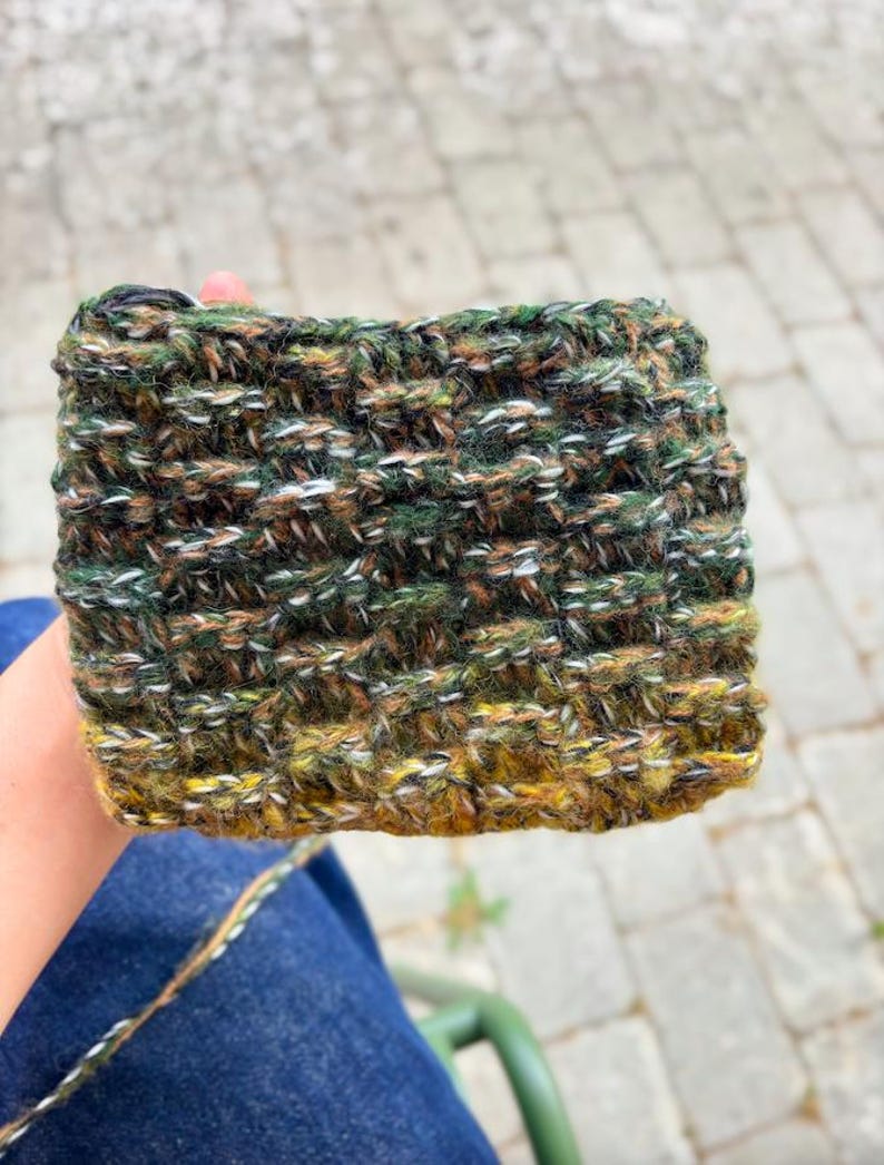 Crochet Pattern - Basketweave Stitch Envelope Pouch - Etsy