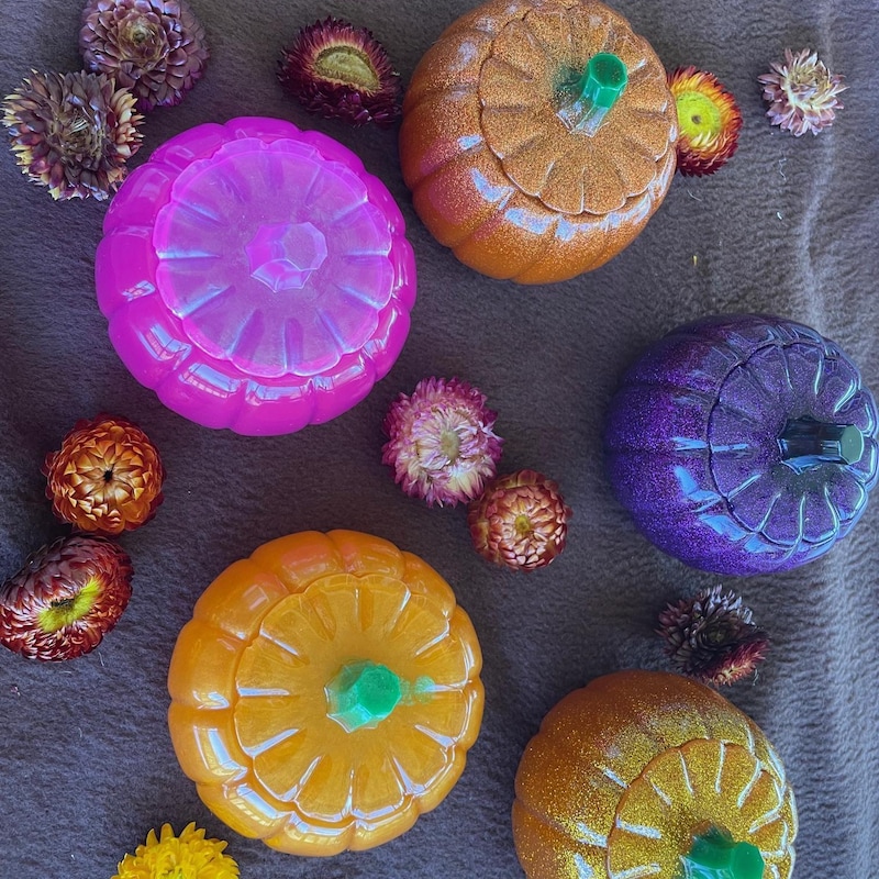 Resin Pumpkins - Etsy