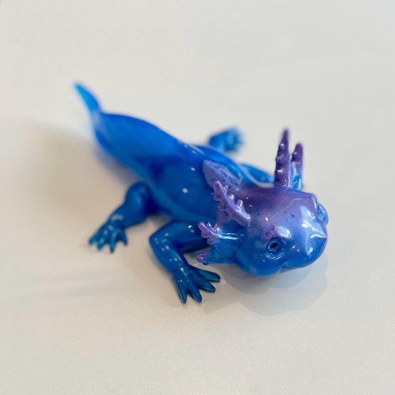 Handmade Resin Axolotl Figurine - Etsy