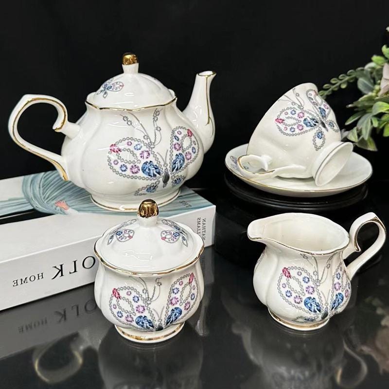 Modern Tea Set - Etsy