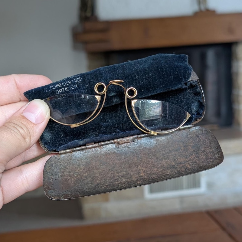 Pince Nez Glasses - Etsy
