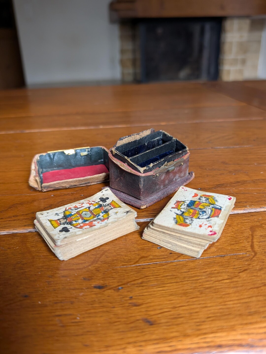 Antique Playing Card Deck in Original Box With Vintage Royal Motif From ...