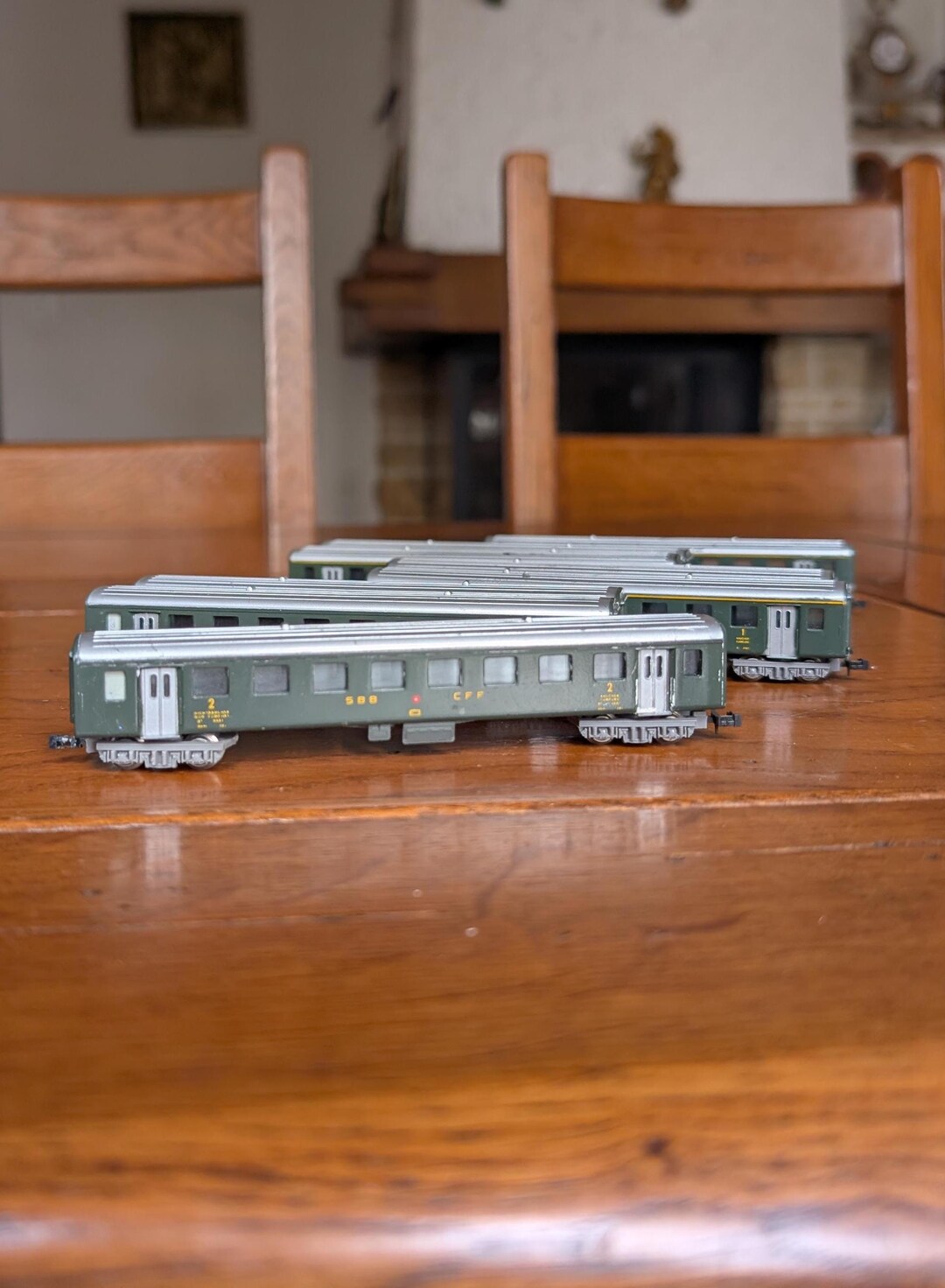Vintage Lima Italy SBB CFF Train Car Set, H0 Scale - Etsy