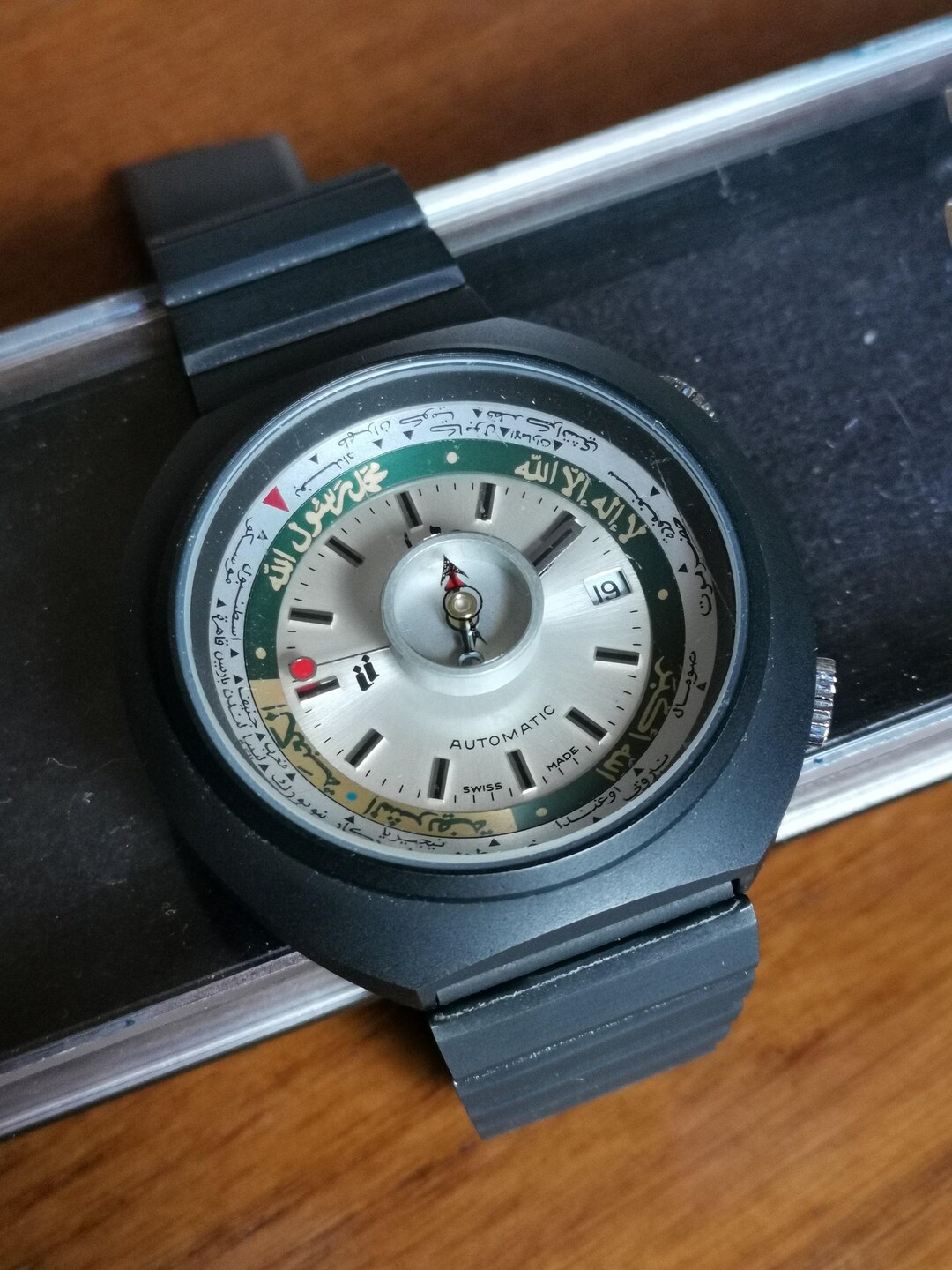 The Moslems Watch Vintage Swiss Automatic Men’s Wristwatch Monte Carlo ...