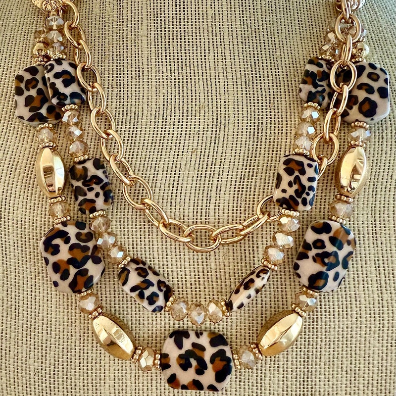 Leopard Jewelry - Etsy