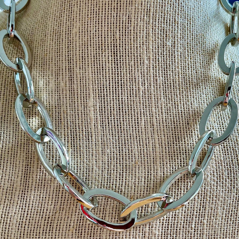 Big Chain Necklace - Etsy