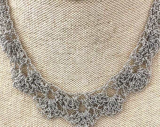 Statement Necklace, Statement Necklace for Women, Silver Statement ...