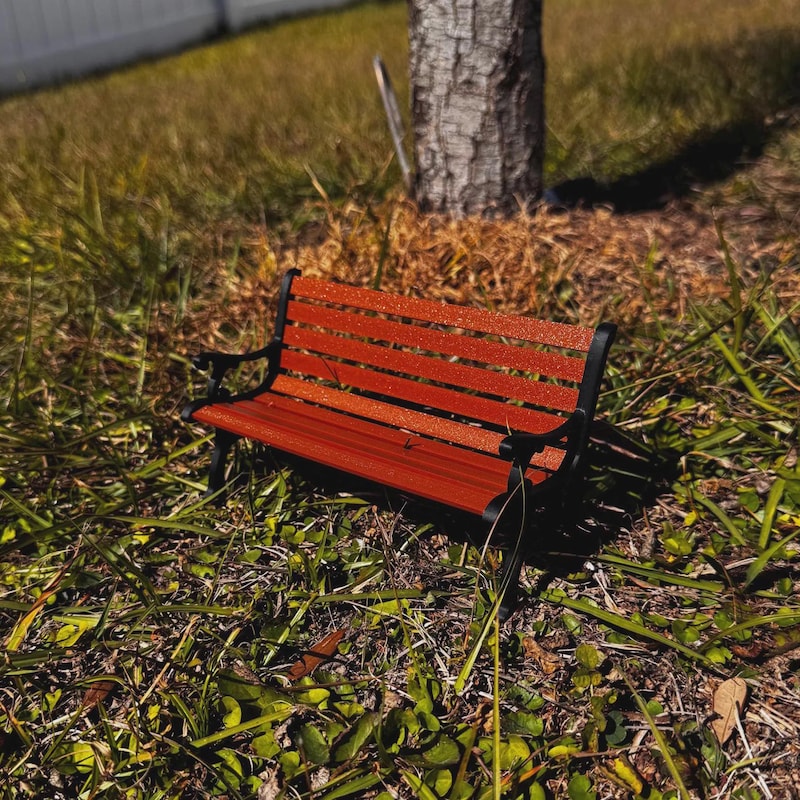 Mini Bench Dollhouse - Etsy