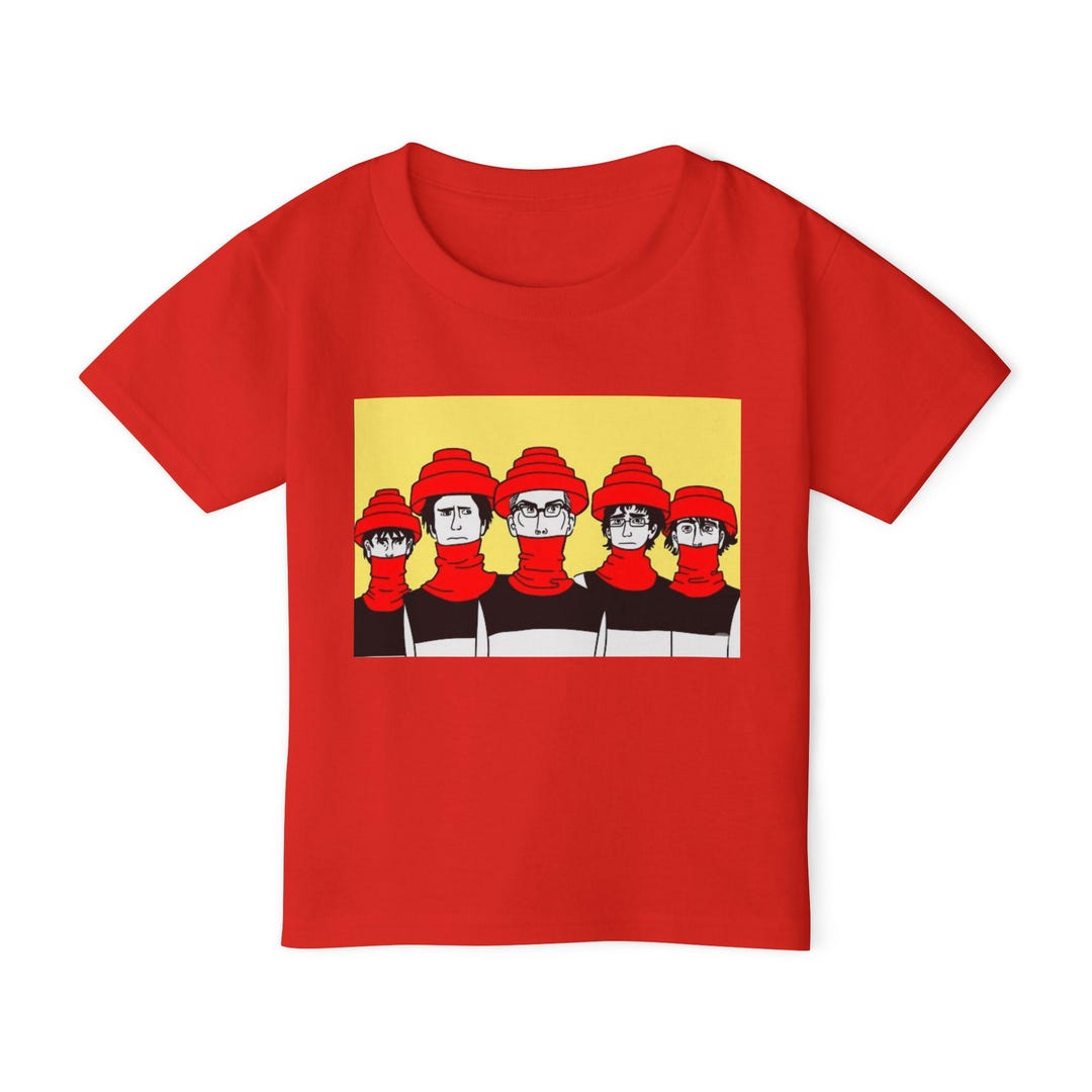 Devo Kids Tshirt - Fun Funny Kids Graphic Tee Are We Not Kids We Are ...
