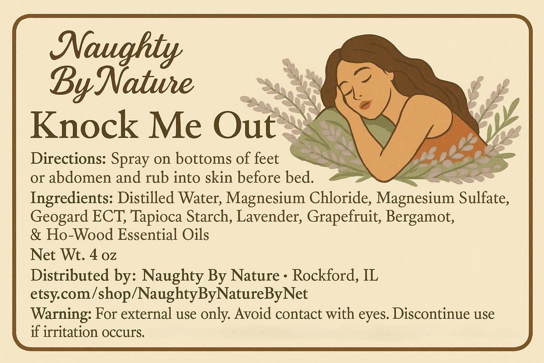 Knock Me Out Body Spray - Etsy