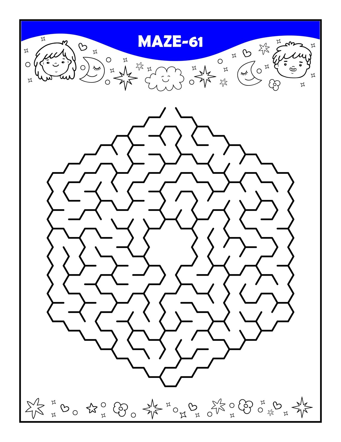 Maze Puzzle Books: Kids Activity Pack With Solutions - Etsy