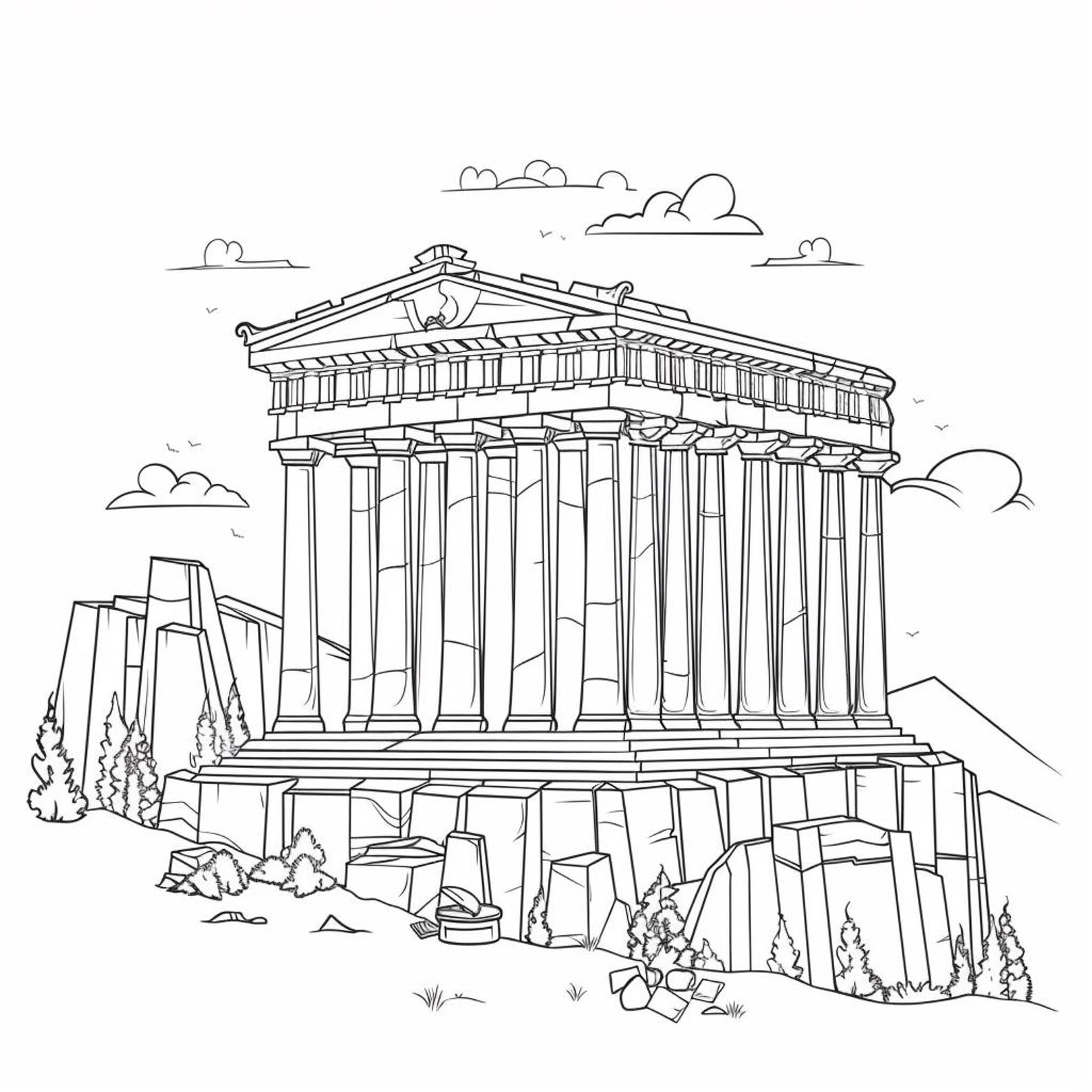 Ancient Civilizations Coloring Book: Educational Fun for Children - Etsy