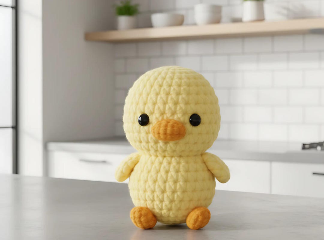 Duck Crochet Pattern PDF – Amigurumi Duck Plush, Easy Toy, Instant Download - Etsy